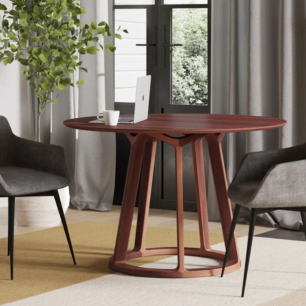Dorian Round Dining Table - 47" – Hausful